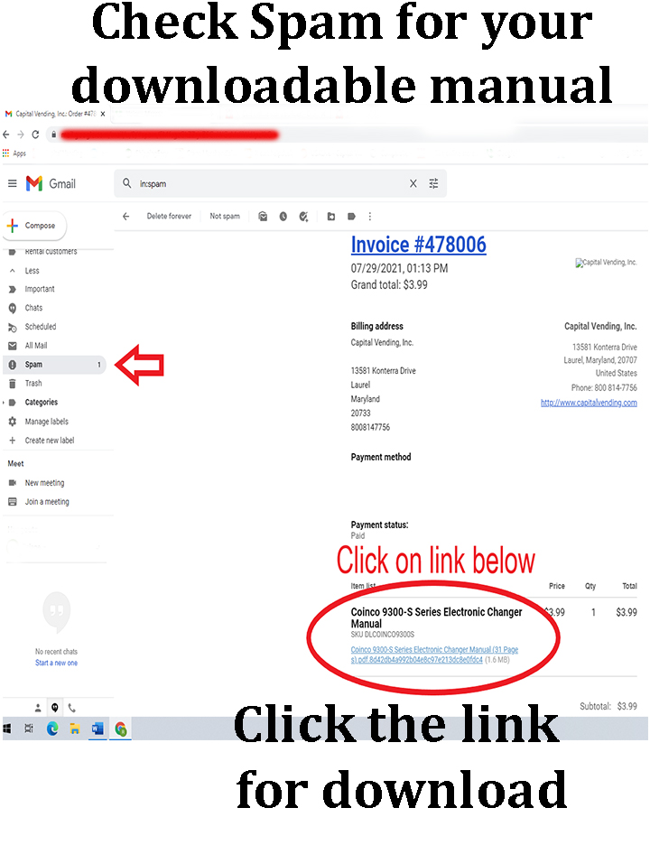 AMS 35, 39, VCB, and VCF Sensit 3 Glass Front Vendor Manual > AMS > Capital Vending, Inc.